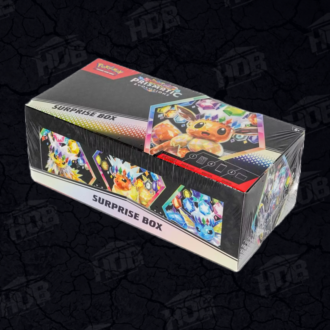 Pokémon Scarlet & Violet: Prismatic Evolutions Surprise Box| House of ...